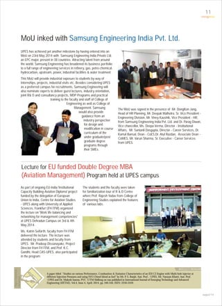 Energy -A UPES inhouse journal | PDF