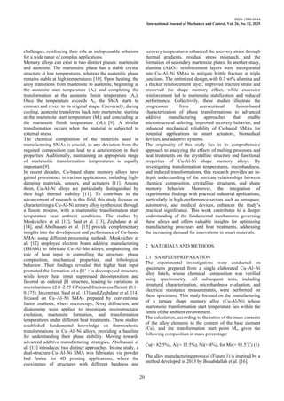 STRUCTURAL CHARACTERIZATION OF A SHAPE MEMORY ALLOY (CU-AL-NI ...