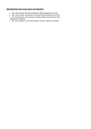 Nahla shaheen- CV (1) | DOC