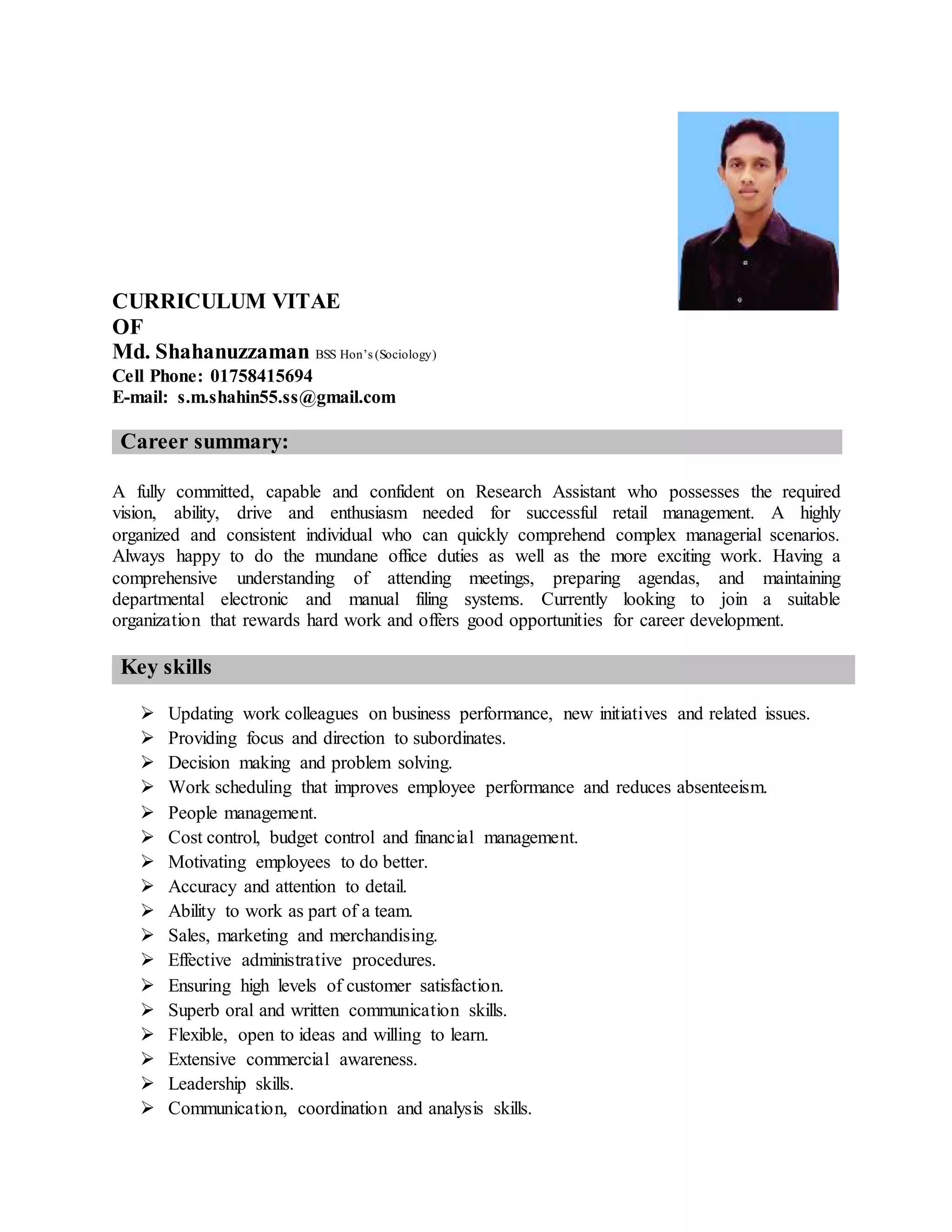 Shahin CV | DOCX