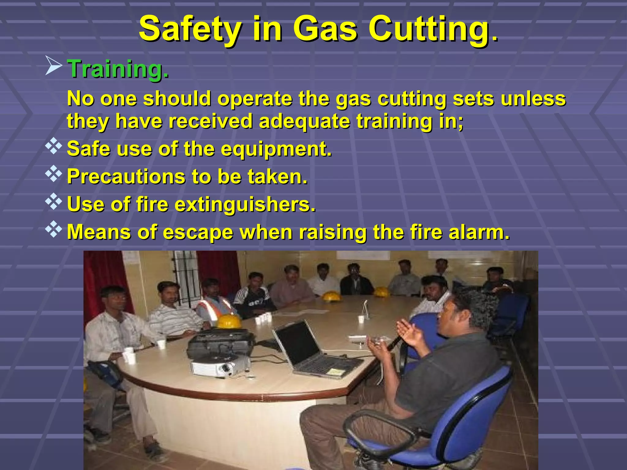 Safety In Gas Cutting. | PPT