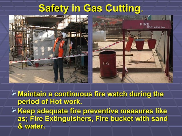 Safety In Gas Cutting. | PPT | First Aid | Injuries