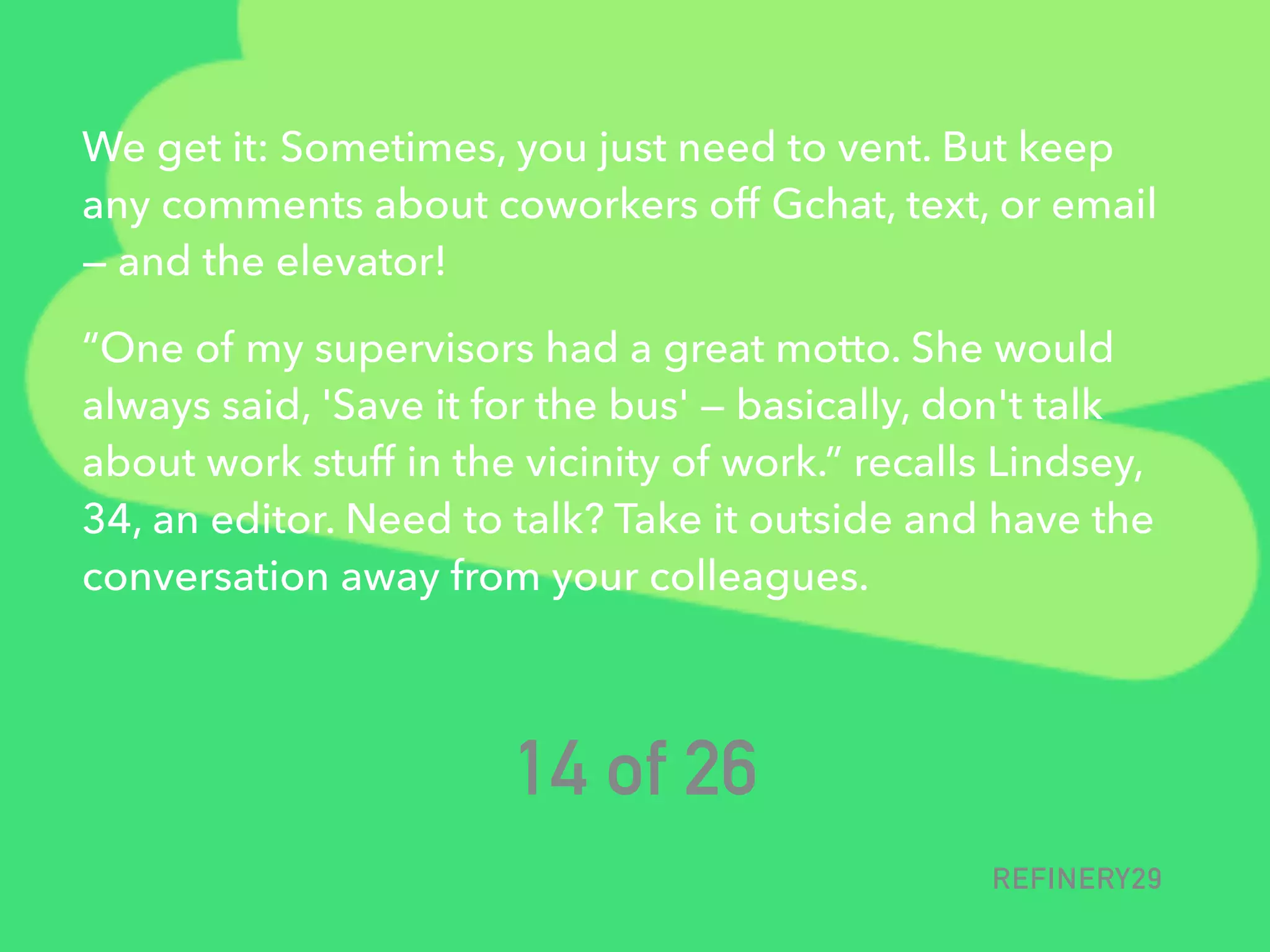 26 Bad Workplace Habits to Kick in 2016 by Anna Refinery29 | PPT