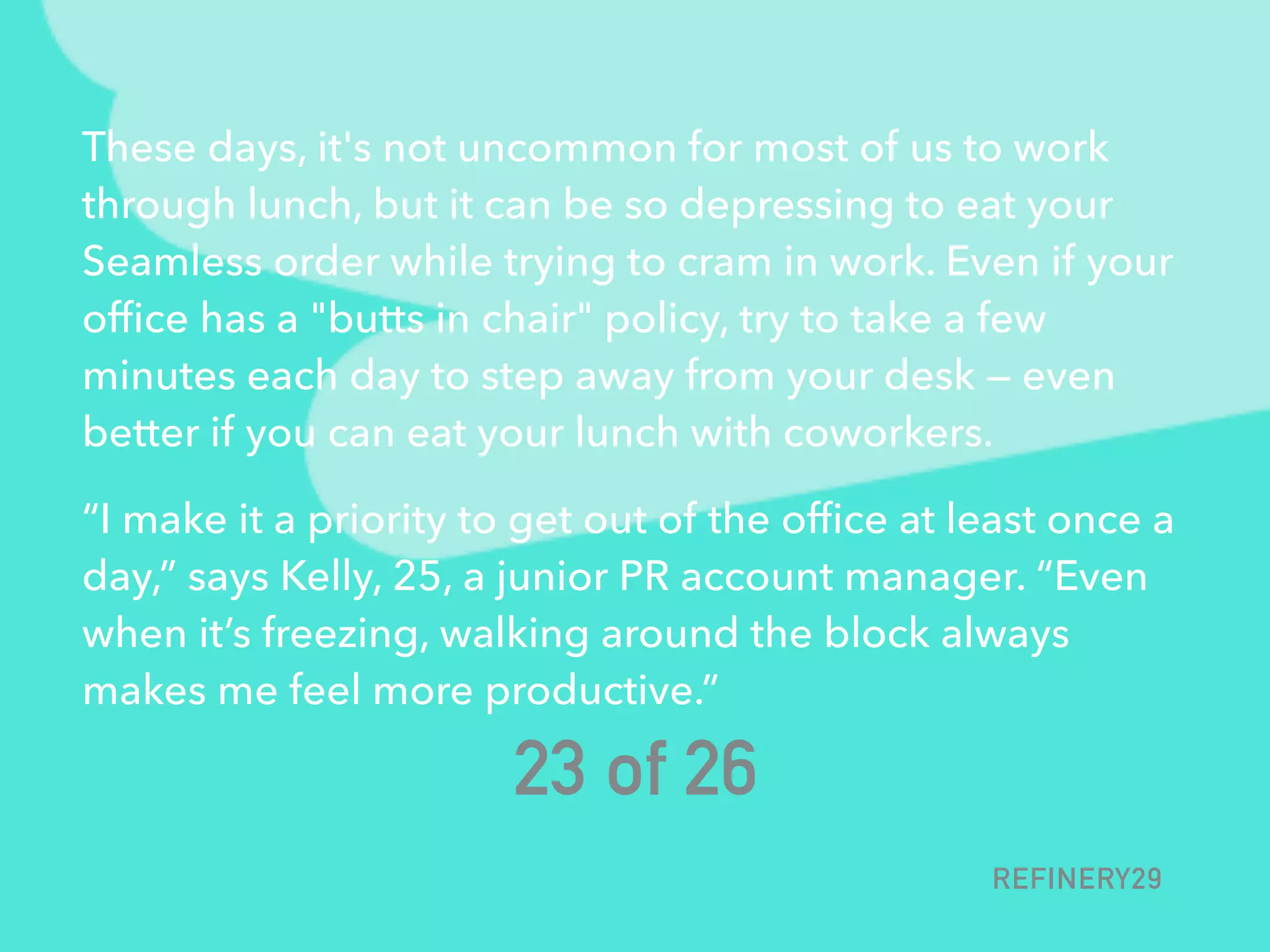 26 Bad Workplace Habits to Kick in 2016 by Anna Refinery29 | PPT