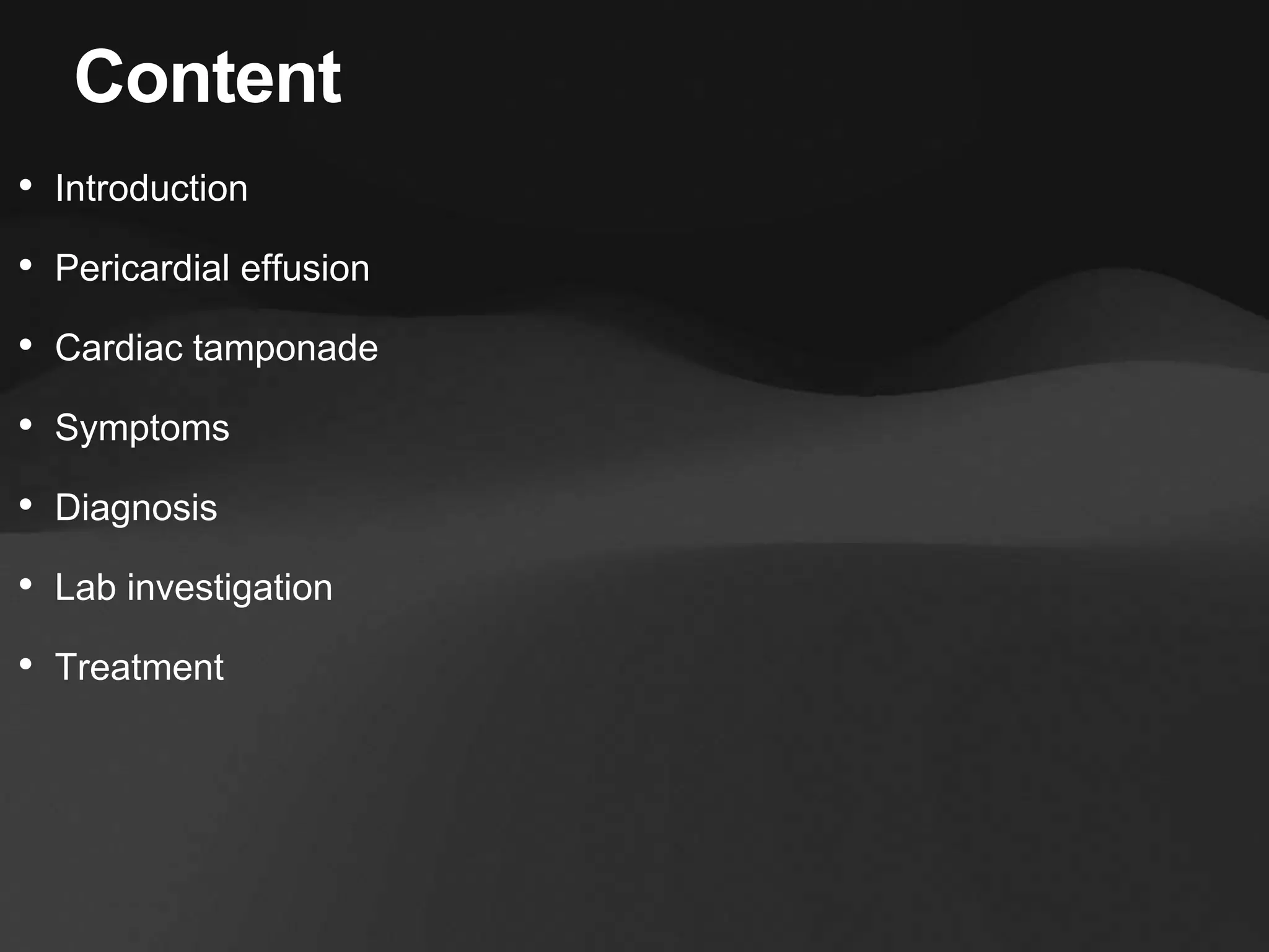 Cardiac temponade | PPTX