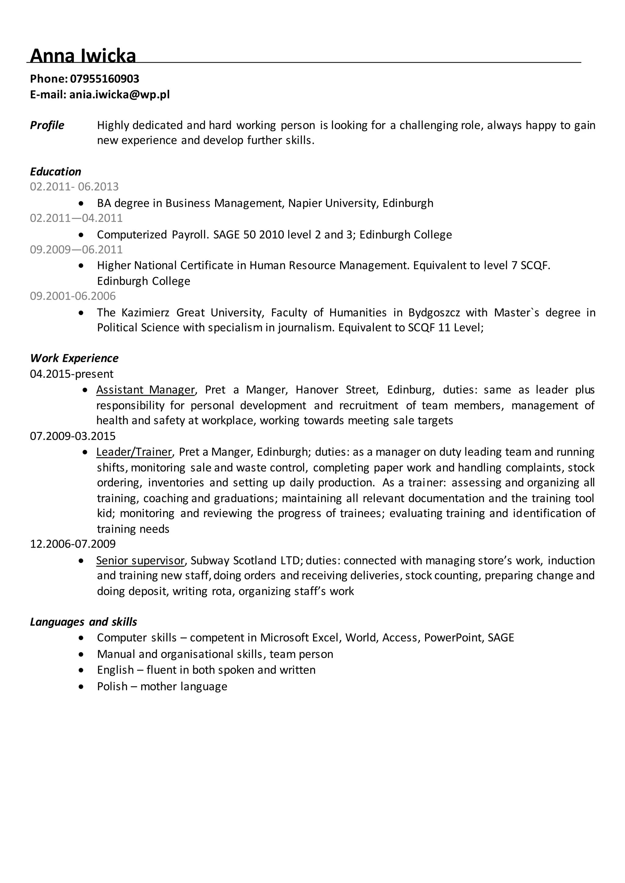 Anna Iwicka_CV_0516 | DOCX