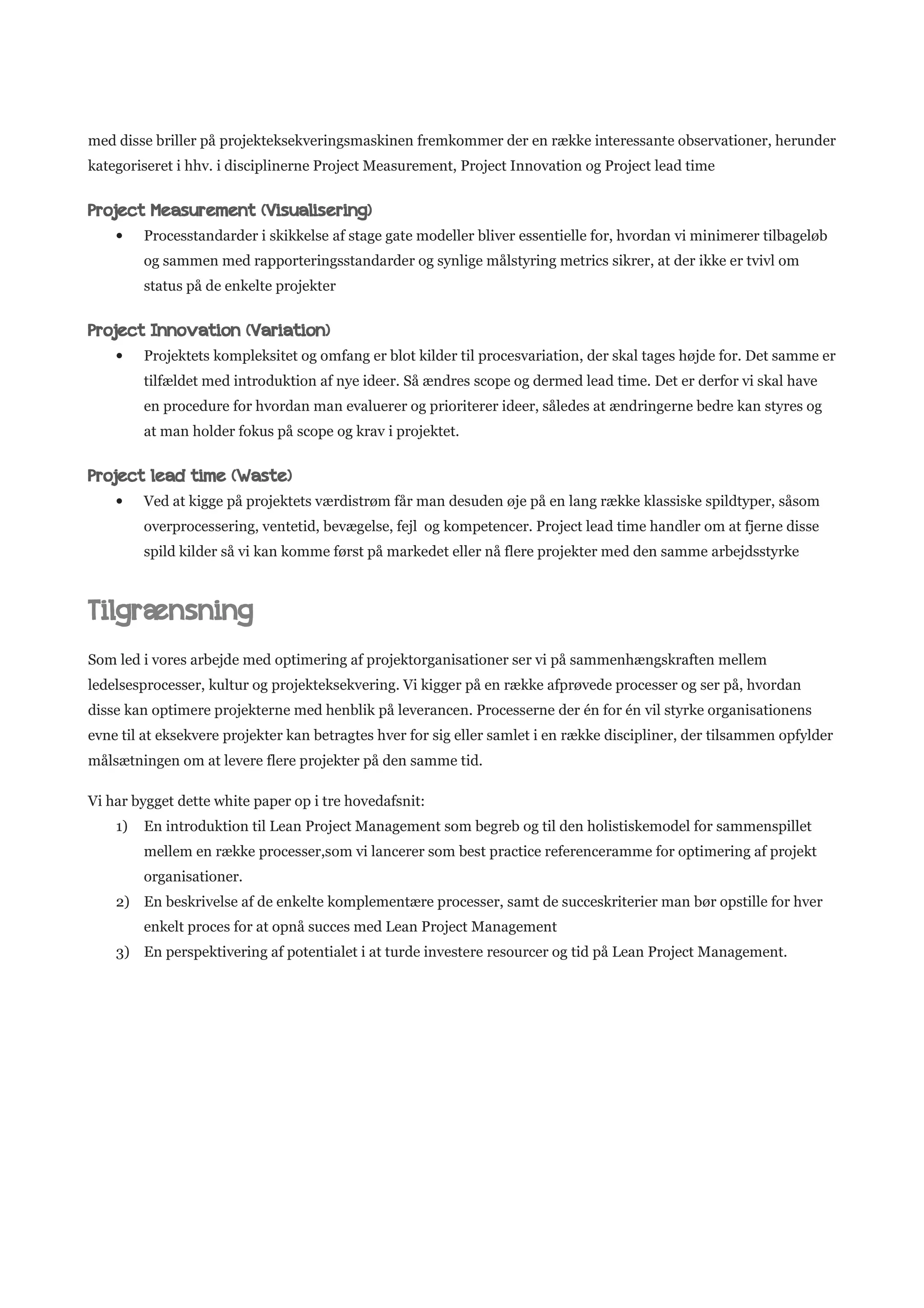 Lean Project Management 2 | PDF