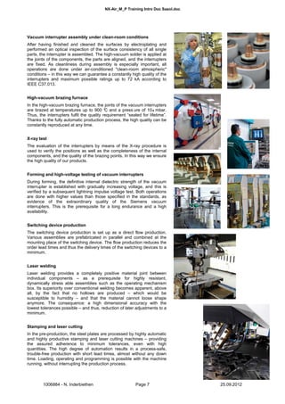 Training Course NX-Air Intro & Safety | PDF