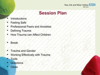 Trauma Training 19 March Nottingham YOT | PPT