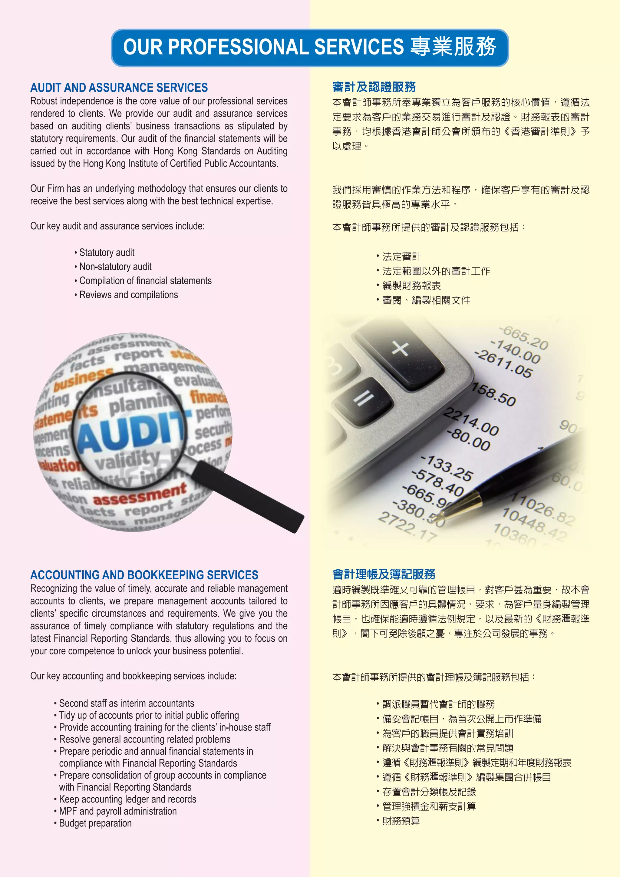 CPA firm brochure | PDF