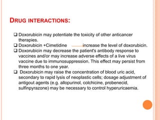 TDM OF DOXORUBICIN | PPTX