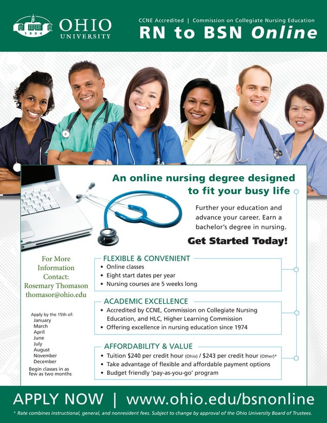 rn to bsn flyer no AOI code | PDF