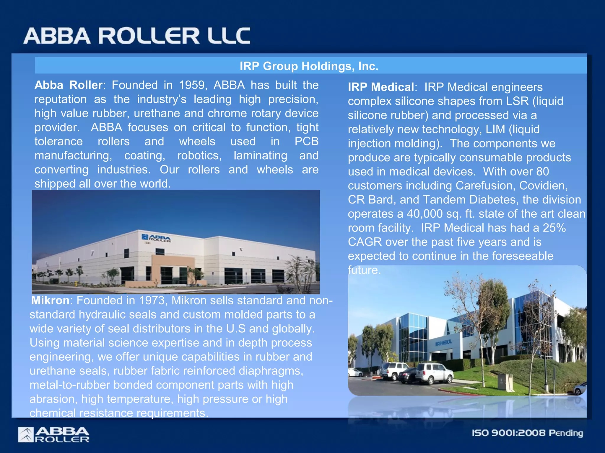 ABBA Roller Powerpoint Presentation 2016 | PPT