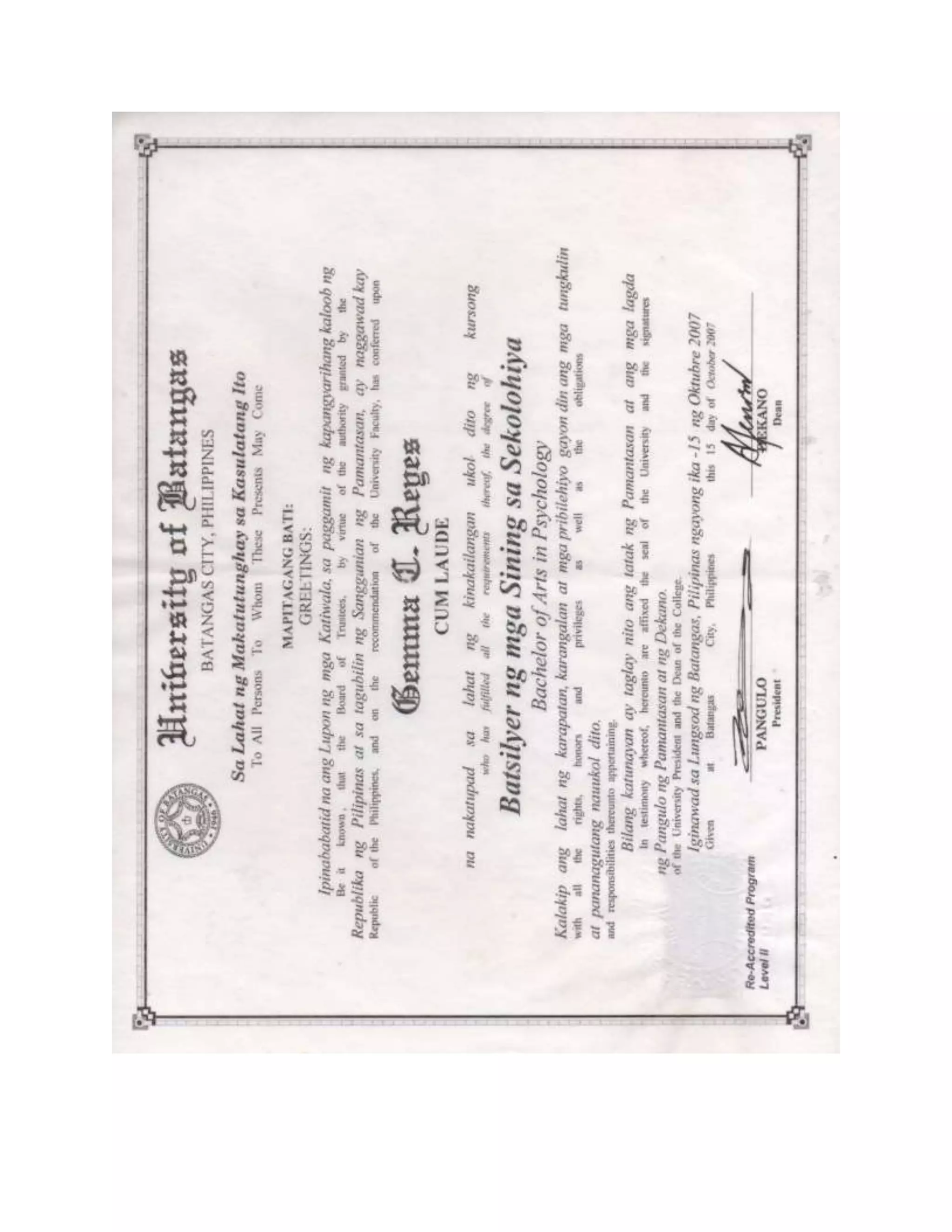Gem Reyes_Red Ribbon.Diploma TOR | DOCX