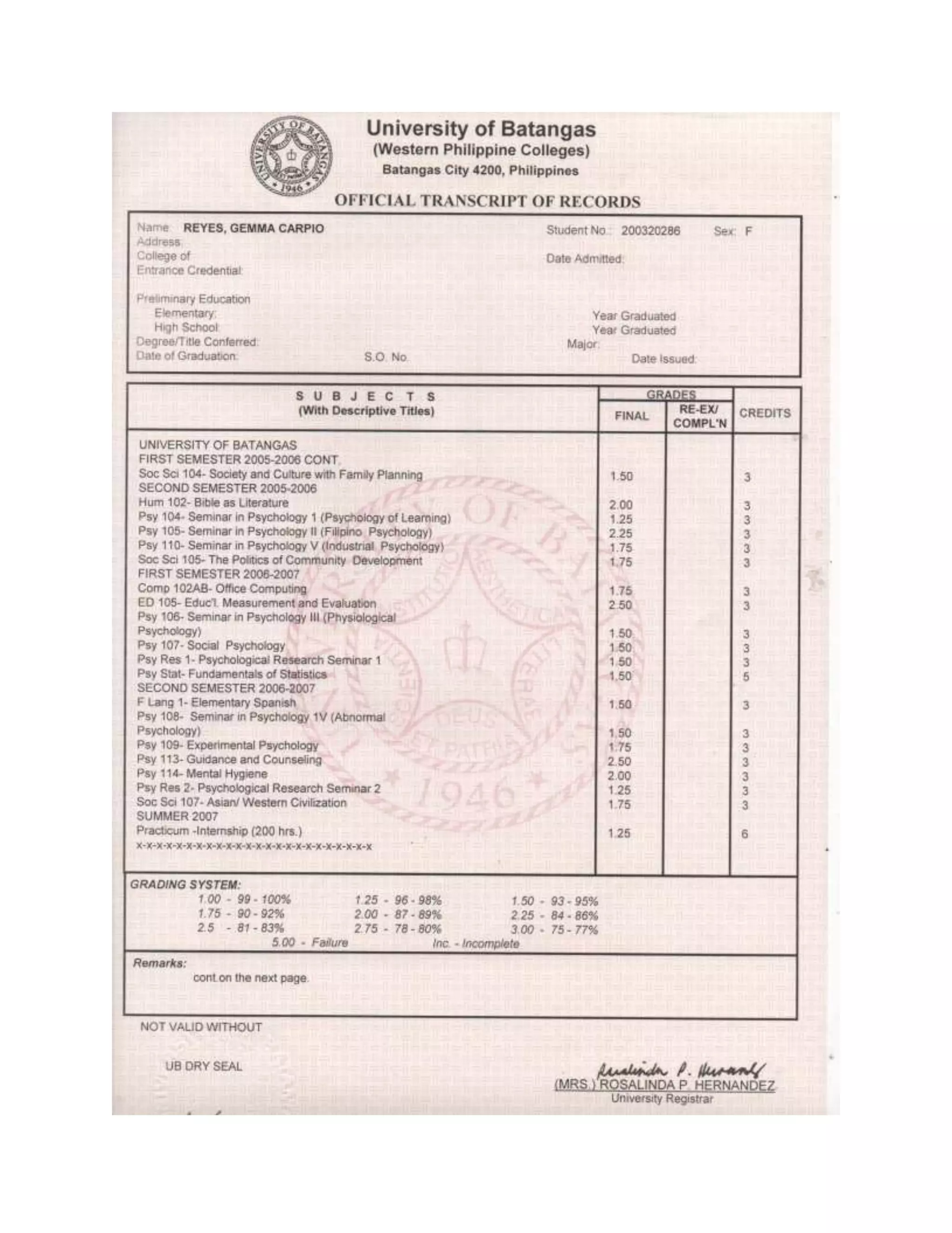 Gem Reyes_Red Ribbon.Diploma TOR | DOCX