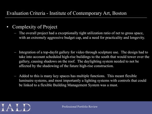 Stacy_Brian_IALD_Professional_Member_Application_Slides | PDF