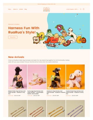 Ruarua UK | Premium Dog Harnesses & Accessories | PDF