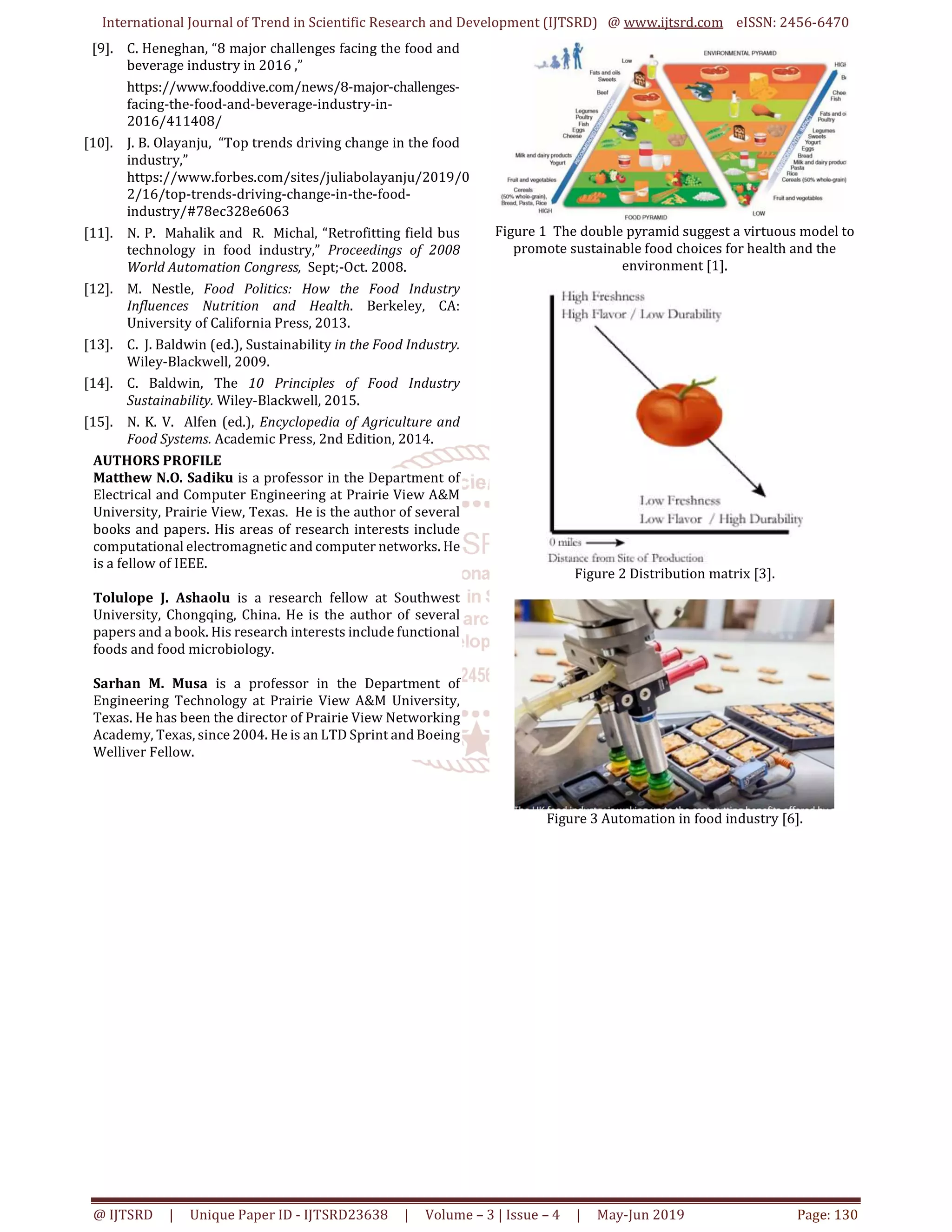 Food Industry An Introduction | PDF