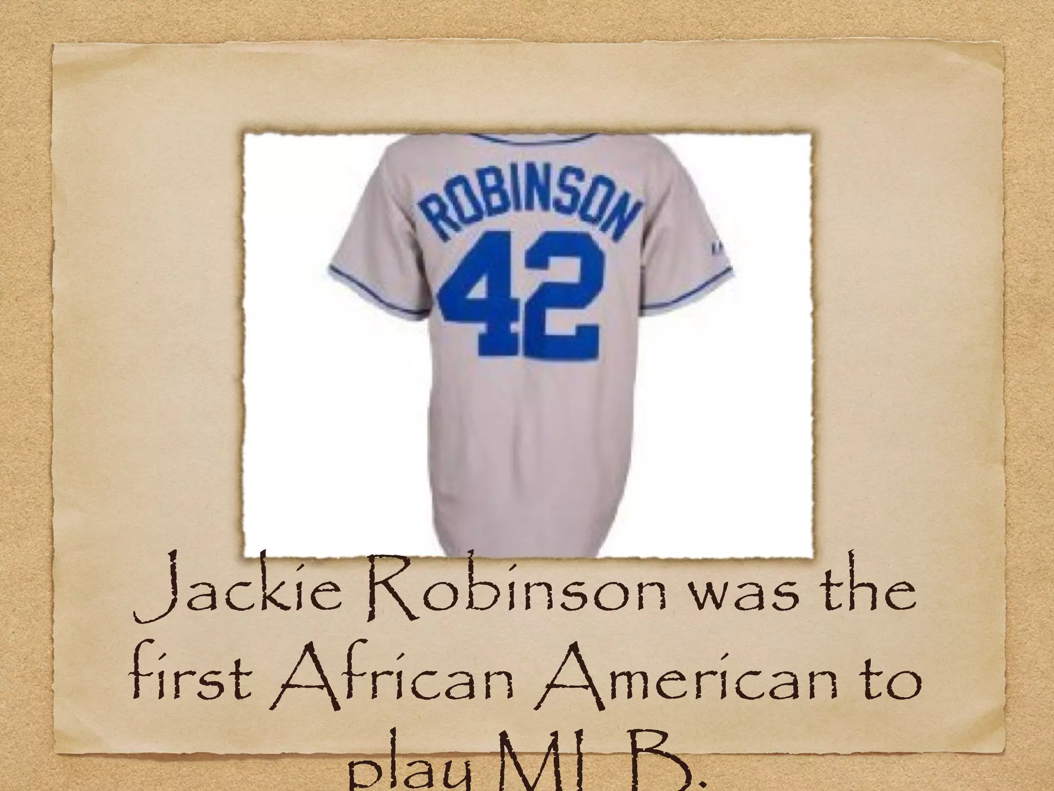 Jackie Robinson Project | PPT