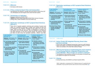 Replication Workshop: From Follower to Lighthouse City for Smarter ...