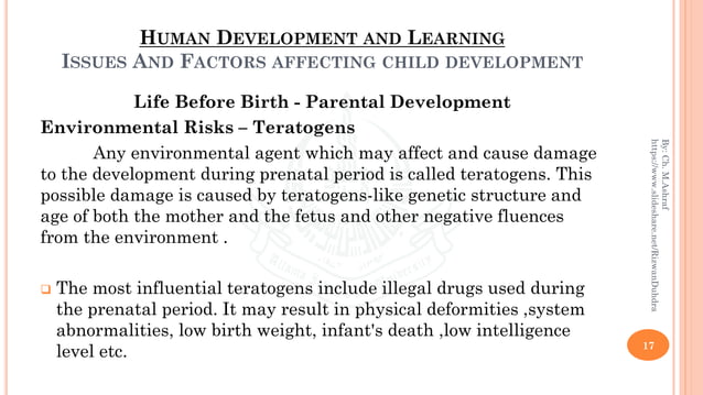 Issues and factors affecting child development | PDF