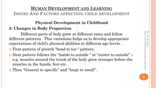 Issues and factors affecting child development | PDF