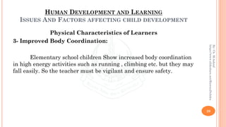 Issues and factors affecting child development | PDF