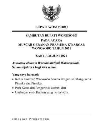 26 juni, sambutan bupati muscab 2021 | PDF
