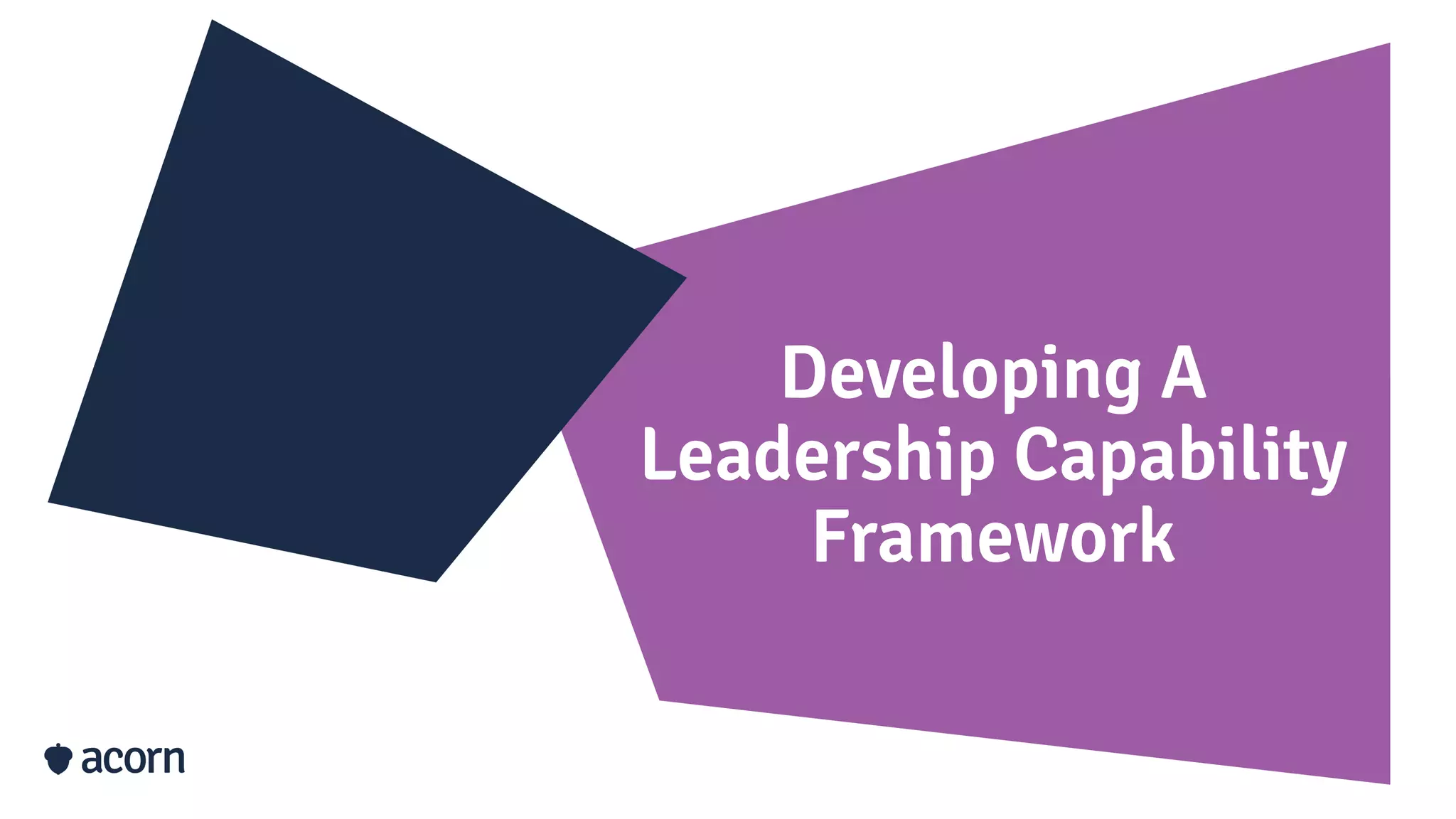 Leadership Capability Frameworks: Why You Need One | PDF