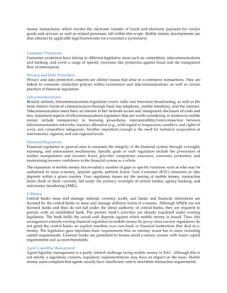 26 legal issues in mobile money transactions | PDF