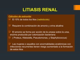 LITIASIS RENAL QUE TIPO DE ESTUDIO RELIZAR | PPTX
