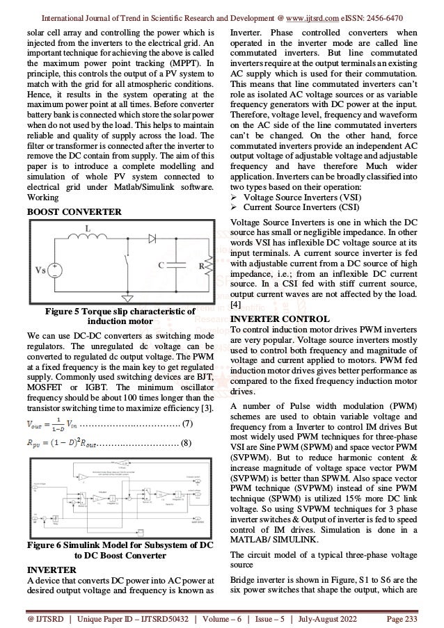 Modelling Of Solar Pv With Enhanced Boost Converter And Pwm Based Inverter Pdf