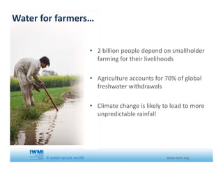 26 nov16 managing_irrigation_challenges_opportunities_and_way forward | PPT