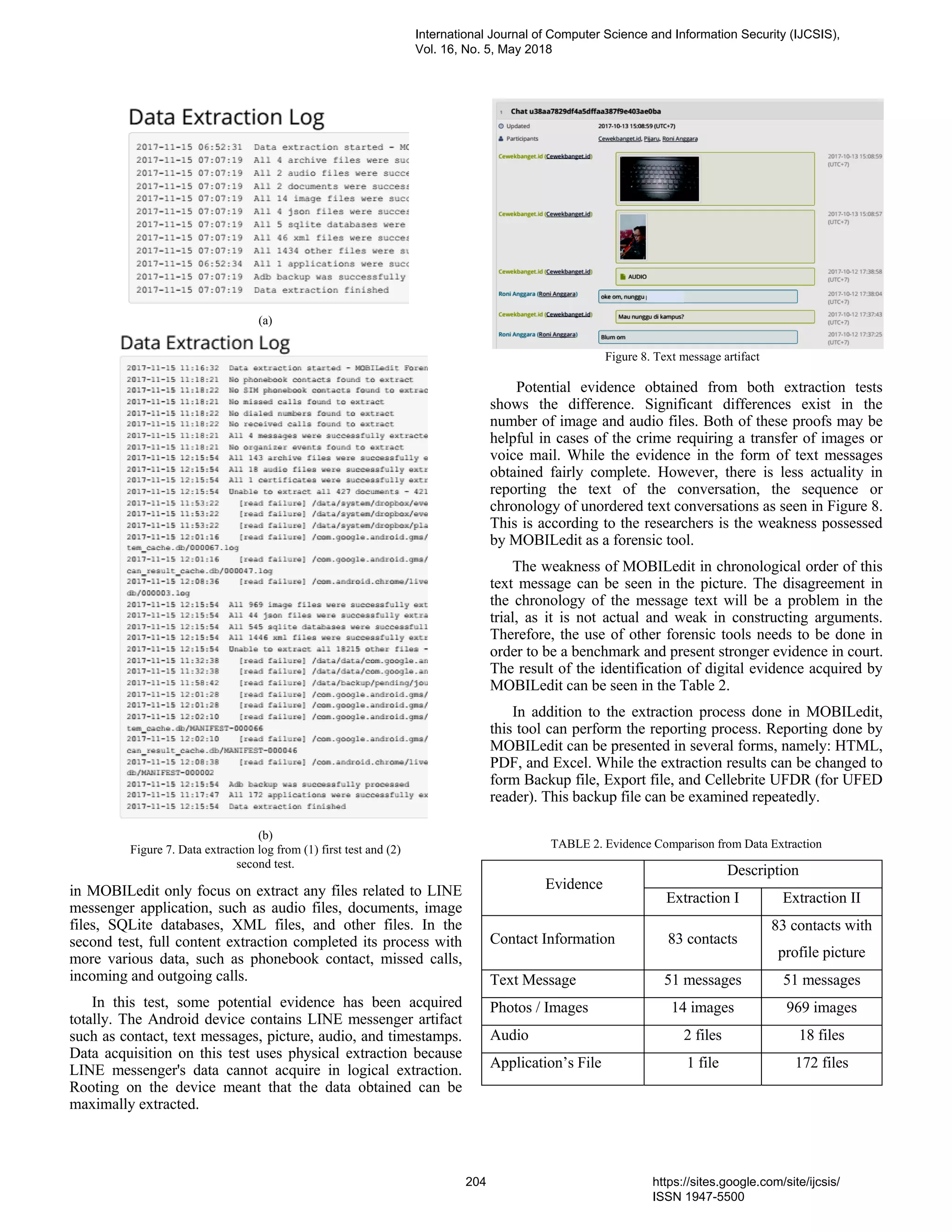Evidence Gathering and Identification of LINE Messenger on Android Device | PDF