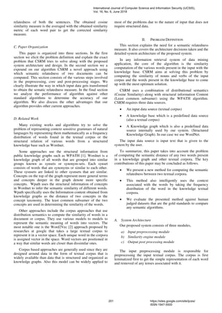 Context Sensitive Relatedness Measure of Word Pairs | PDF