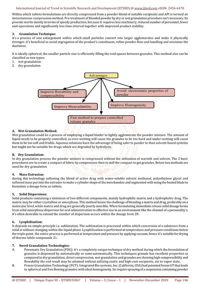 Preparation and Evaluation of Immediate Release Tablets | PDF