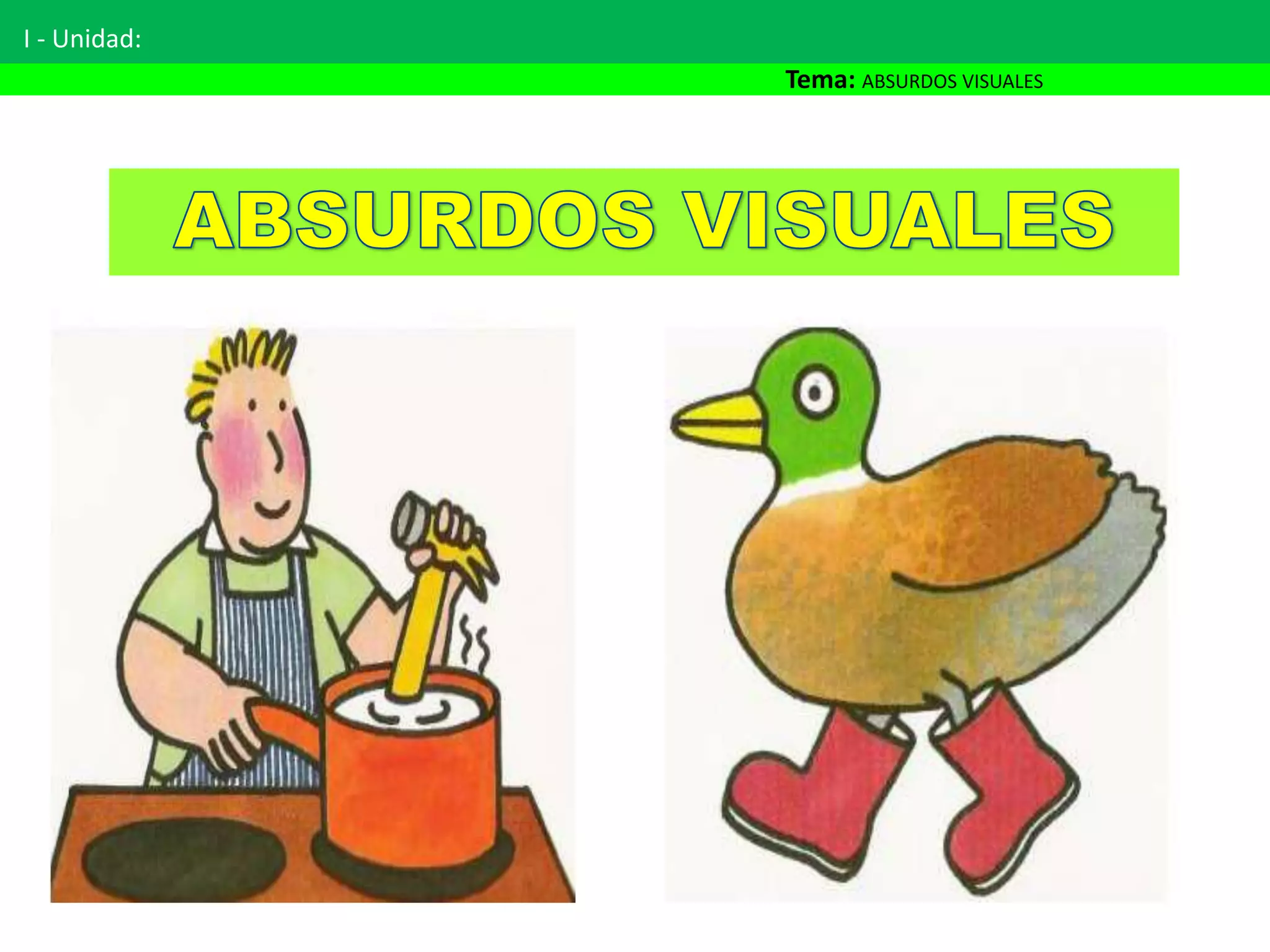 26 razonamiento absurdos visuales | PPTX