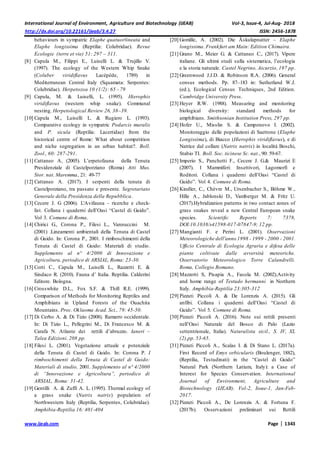 Seasonal Phenology of Reptiles in a Mediterranean Environment (“Castel ...