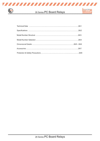 PC Board Relays - 26 Series | PDF