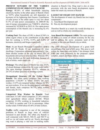 Smart City Ranchi A New Dimension of Urban Space | PDF