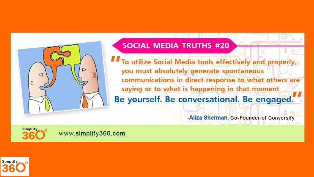 26 Social Media Marketing Truths