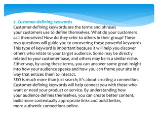 What is Keyword | PPTX