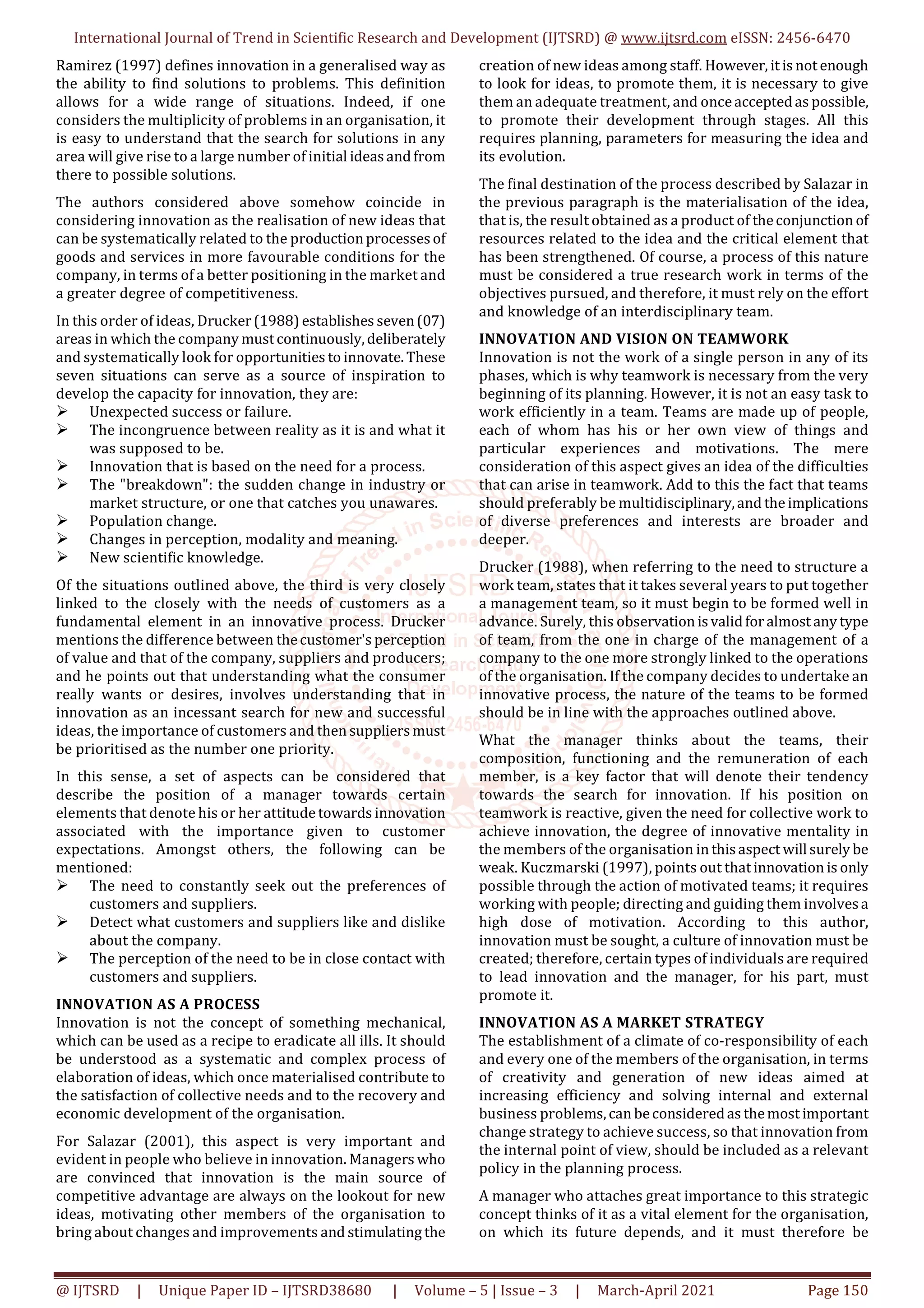 The Impact of Innovation in Marketing Strategy | PDF