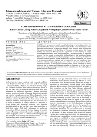 Dr. Rahul VC Tiwari - Fellowship In Orthognathic Surgery - Jubilee ...