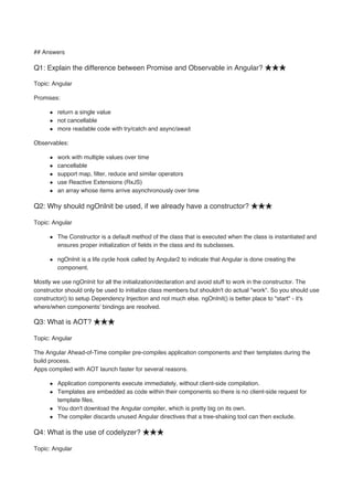 26 top angular 8 interview questions to know in 2020 [www.full stack.cafe] | PDF