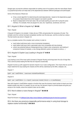 26 top angular 8 interview questions to know in 2020 [www.full stack ...