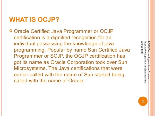Tips to prepare for OCJP (Oracle Certified Java Programmer) Certifica…