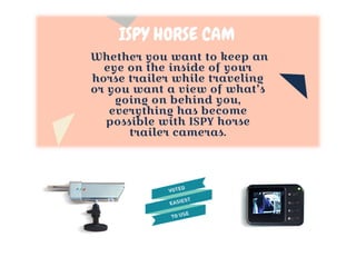 Wireless Ispy Horse Camera | PDF