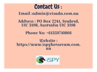 Wireless Ispy Horse Camera | PDF