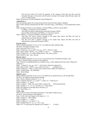 Secure Checkpointing Approach for Mobile Environment | PDF
